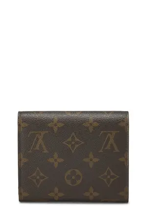 LOUIS VUITTON Monogram Canvas Joey Wallet