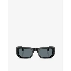 Persol Po3362s Pillow-frame Sunglasses - Black