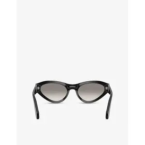 Persol Po0052s Pillow-frame Sunglasses - Black