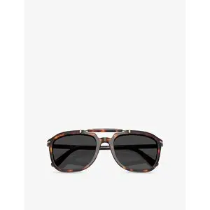 Persol Po0203s Square-frame Sunglasses - Brown