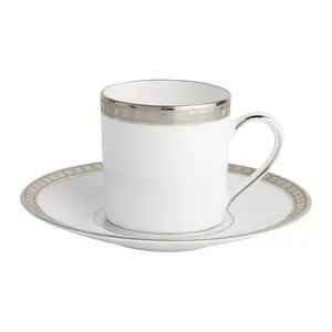 Bernardaud Athena After Dinner Saucer - Platinum