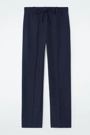 Cos Drawstring Straight-leg Trousers