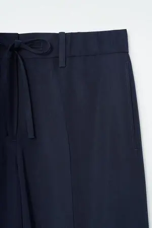 Cos Drawstring Straight-leg Trousers