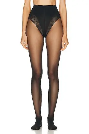 Wolford Tummy 20 Control Top Tight - Black