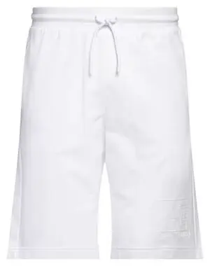 EA7 Athletic French Terry Shorts - White