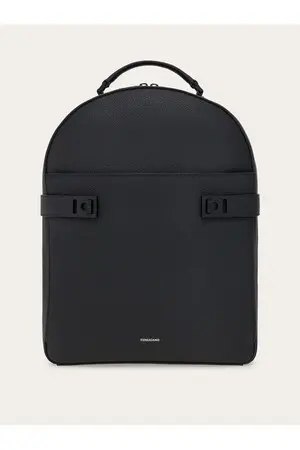 FERRAGAMO Backpack With Buckle - Black