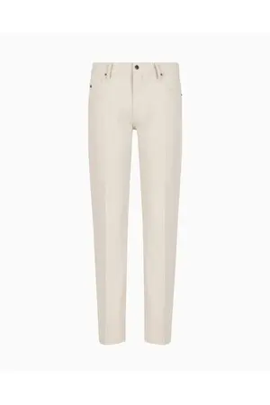 Emporio Armani Five-pocket Trousers - Natural