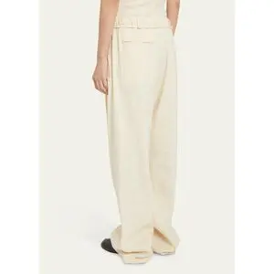 Proenza Schouler White Label Proenza Schouler Pswl Magnus Linen Slub Pants