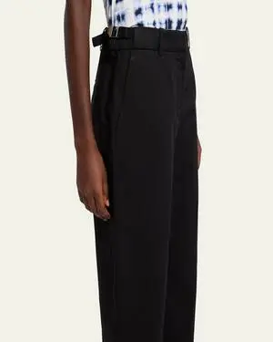 Proenza Schouler White Label Proenza Schouler Pswl Cali Cropped Wide Leg Pants