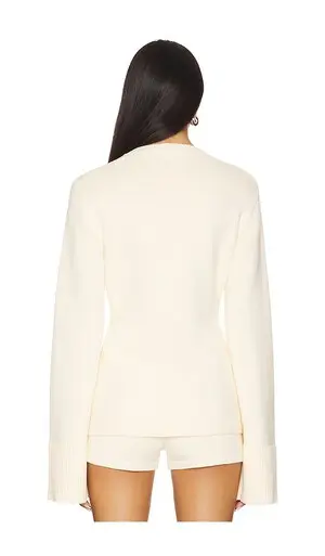SEROYA Tira Cardigan - Eggshell