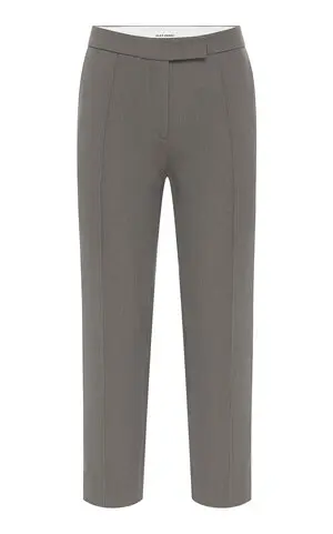 Grey Straight Leg Trousers
