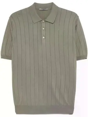Corneliani Cotton Polo Shirt - Green