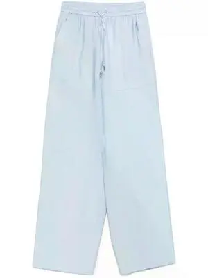 BOSS Wide-leg Twill Trousers