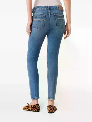 Stella McCartney Logo-patch Skinny Jeans