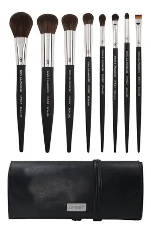 OMNIA BRUSH Artist Favoritesashley West 9pc Bundle - Black