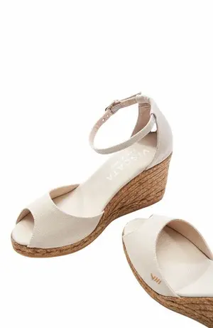 VISCATA Aiguafreda Canvas Espadrille Wedge Sandals