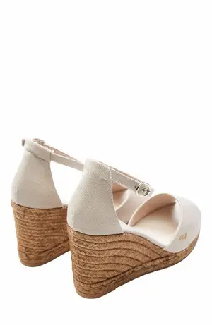 VISCATA Aiguafreda Canvas Espadrille Wedge Sandals
