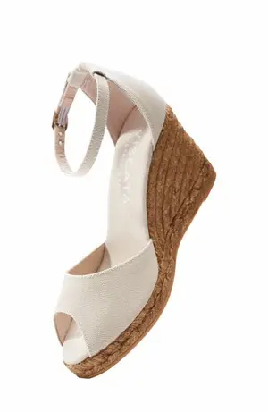 VISCATA Aiguafreda Canvas Espadrille Wedge Sandals