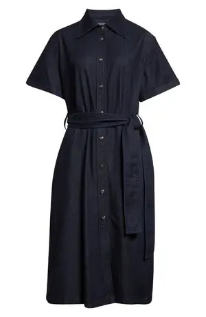Belted Denim Dresses