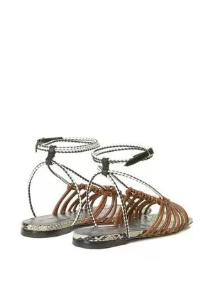 Fabiana Filippi Leather Sandals