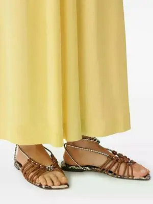 Fabiana Filippi Leather Sandals
