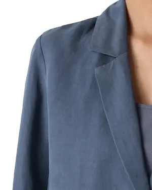 Eileen Fisher Linen & Silk Blazer
