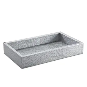 LABRAZEL Conda Black Towel Tray Silver