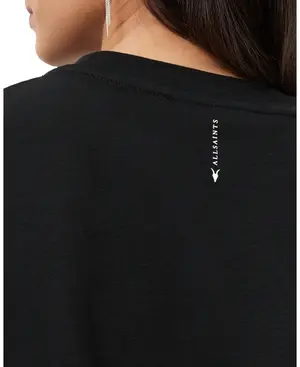ALLSAINTS Amelie Oversized Tee - Black