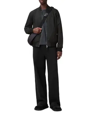 ALLSAINTS Bassett Reversible Bomber Jacket - Black/command Blue