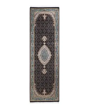 Bloomingdale'S Mogul M1767 Runner Area Rug, 2'7 X 8'4 - Blue