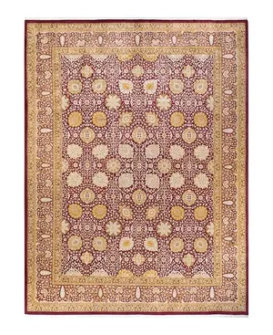 Bloomingdale'S Mogul M1220 Area Rug, 9'3 X 12'2 - Red