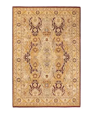 Bloomingdale'S Mogul M1395 Area Rug, 6'2 X 9'1 - Red
