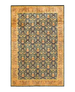Bloomingdale'S Mogul M1399 Area Rug, 6'1 X 9'1 - Blue
