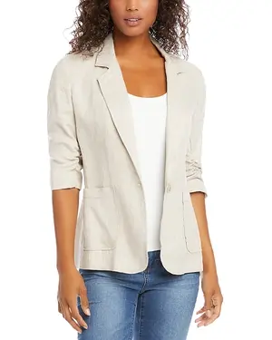 Karen Kane Notched Lapel Outerwear For Women