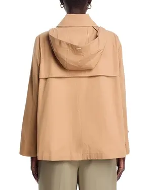 Herno Short Trench Coat - Camel