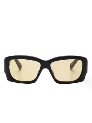 Linda Farrow X Jacquemus Square-frame Sunglasses - Black