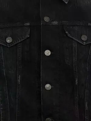Balenciaga Logo-appliqué Denim Jacket