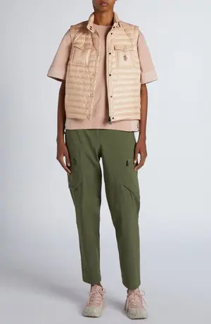 Moncler Day-namic Stretch Nylon Cargo Pants