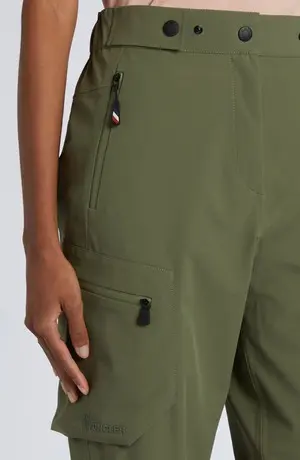Moncler Day-namic Stretch Nylon Cargo Pants