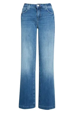 L'AGENCE Joanne Wide-leg Jeans - Salinas