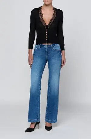 L'AGENCE Joanne Wide-leg Jeans - Salinas