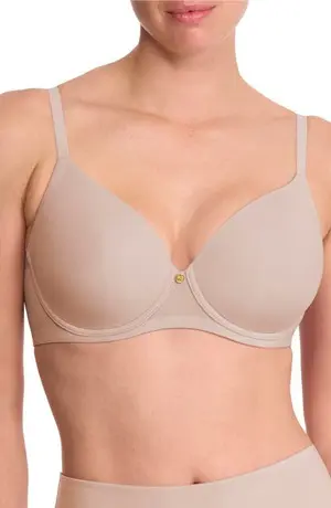 Natori Cloud Comfort Underwire Back Smoothing Bra - Lt. Mocha