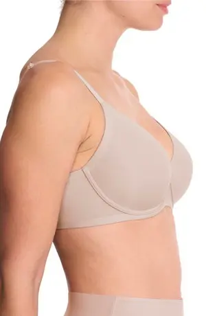 Natori Cloud Comfort Full Fit Back Smoothing T-shirt Bra - Lt. Mocha