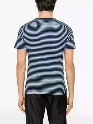 Polo Ralph Lauren Striped Cotton T-shirt - Blue