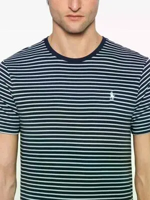Polo Ralph Lauren Striped Cotton T-shirt - Blue