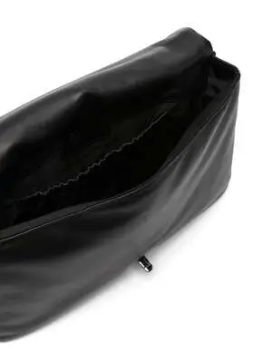 ROGER VIVIER Viv' Choc Leather Clutch