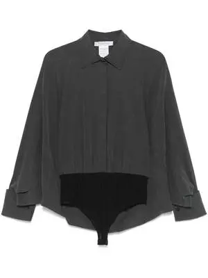 Max Mara Silk Bodysuit