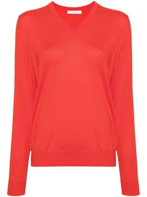 THE ROW Wwool V Necked Sweater