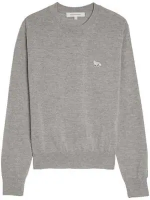 Maison Kitsuné Baby Fox Wool Jumper - Grey