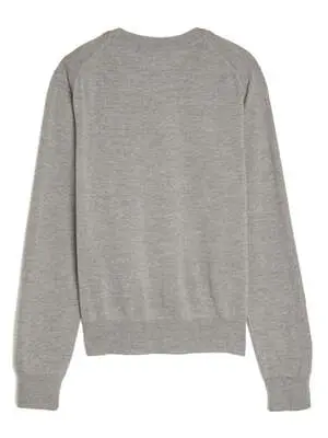 Maison Kitsuné Baby Fox Wool Jumper - Grey